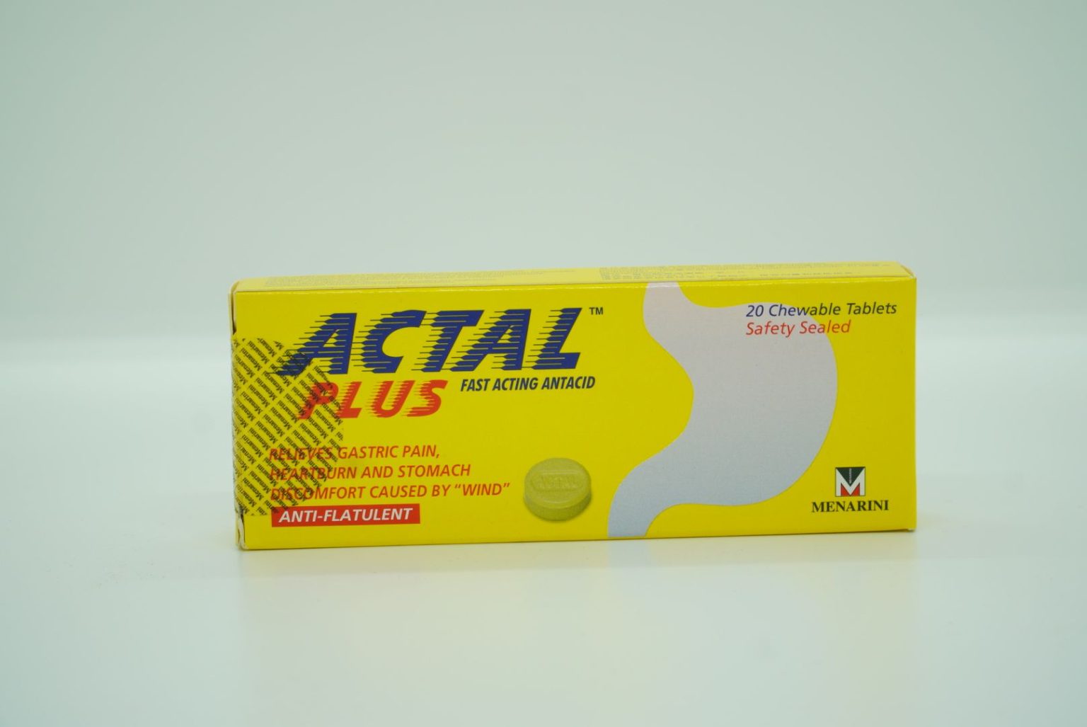 Actal Plus Fast Acting Antacid, 20 Tablets – Cheesengtong